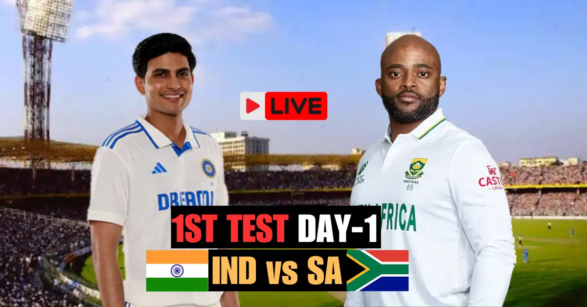 India vs South Africa 1st Test LIVE Score Day 1: Streaming Updates, SA ...
